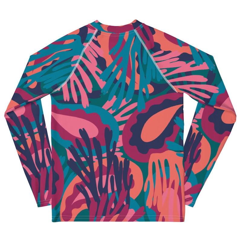 Tween Rash Guard for 9yo to 14yo Swimsuit Size 8 Girls Colorful Rash ...
