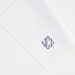 MENS CLASSIC DIAMOND Font Embroidered Monogrammed Handkerchief, Wedding ...