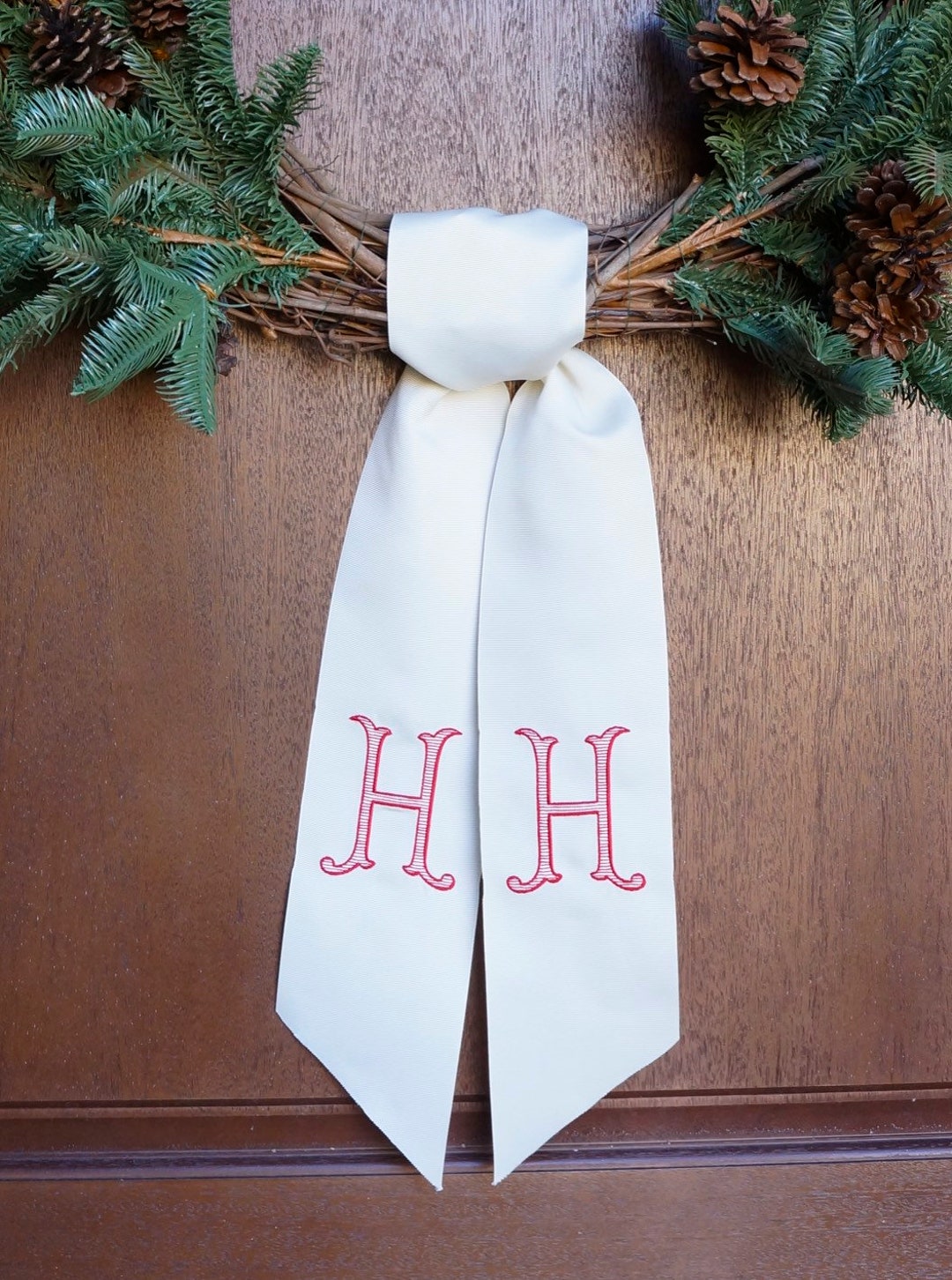 PERSONALIZED EMBROIDERED 4 RIBBON Sash, 50 Length With Monogram ...