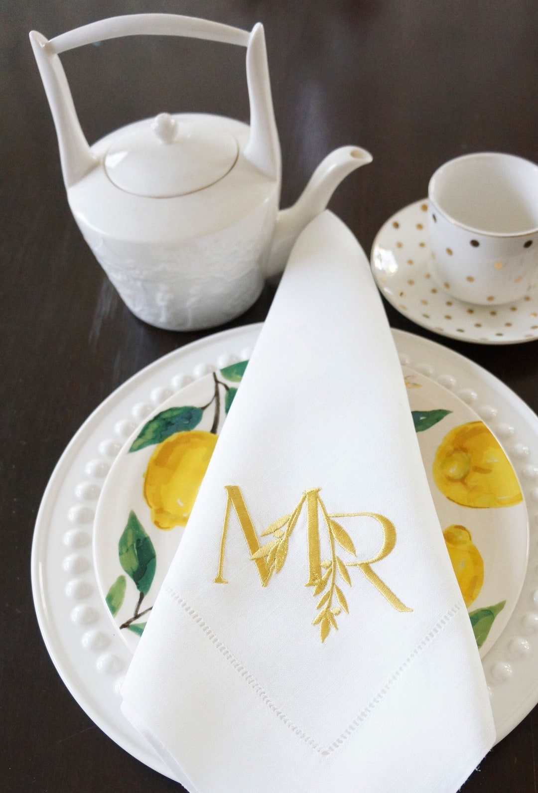 WEDDING LOGO MONOGRAM, Duogram for Wedding Napkins, Table Linens and ...