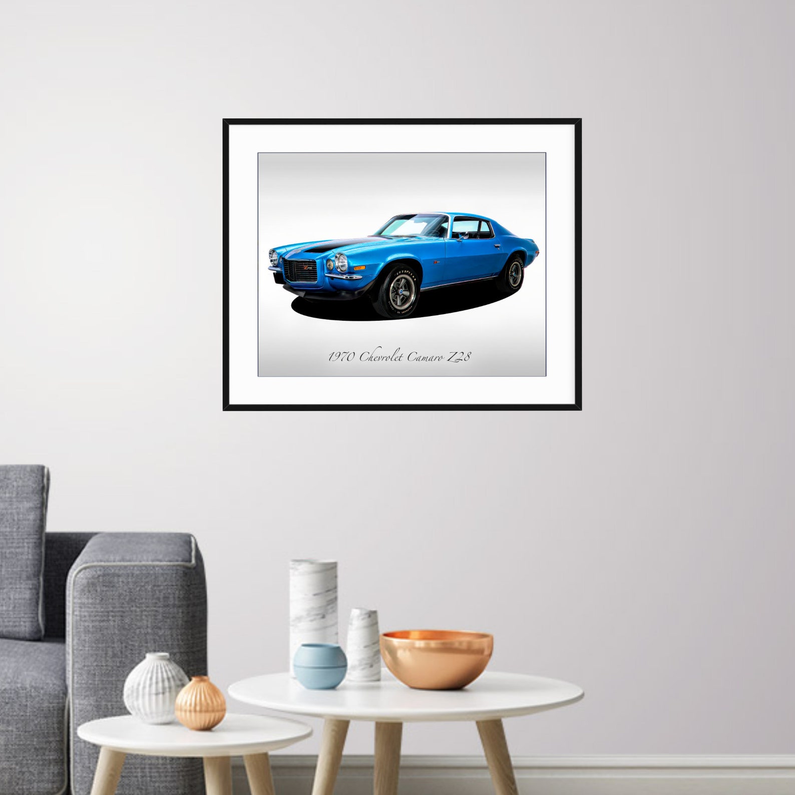 Classic Cars - 1970 Chevrolet Camaro Z28 Mulsanne Blue - Muscle Car ...