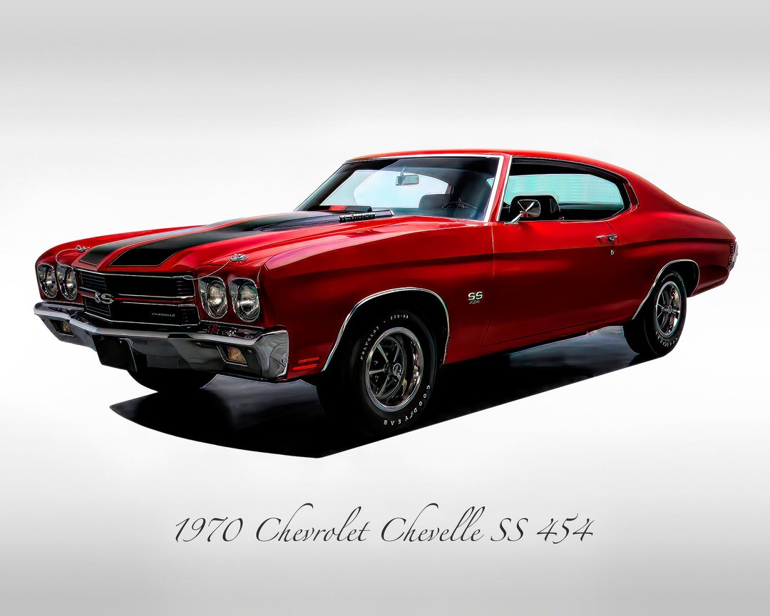 Classic Cars - 1970 Chevy Chevelle SS 454 Cranberry Red - Muscle Car ...
