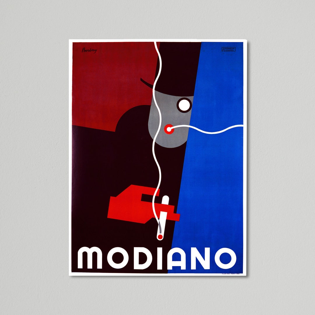 Vintage Advertising Poster Modiano Cigarettes - Etsy