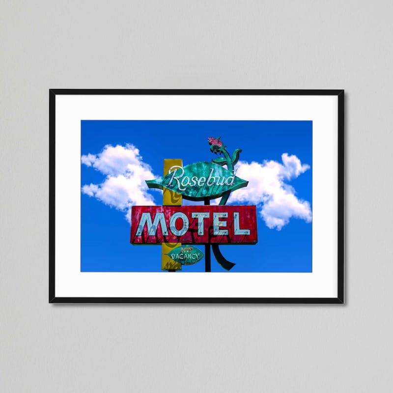 Rosebud Motel Sign - Etsy