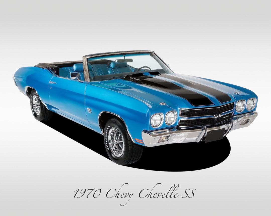 Classic Cars - 1970 Chevy Chevelle SS Convertible - Blue - Muscle Car ...