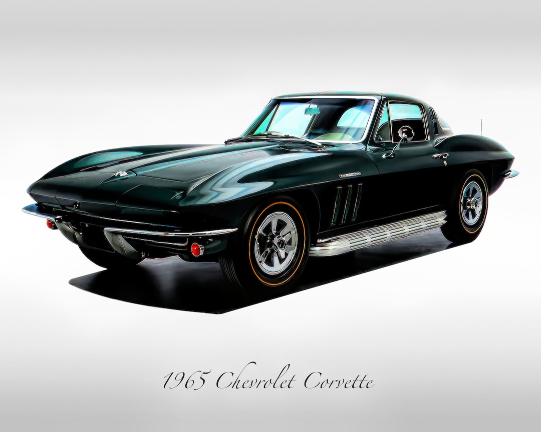 Classic Cars - 1965 Chevrolet Corvette in Glen Green - Muscle Car - Etsy
