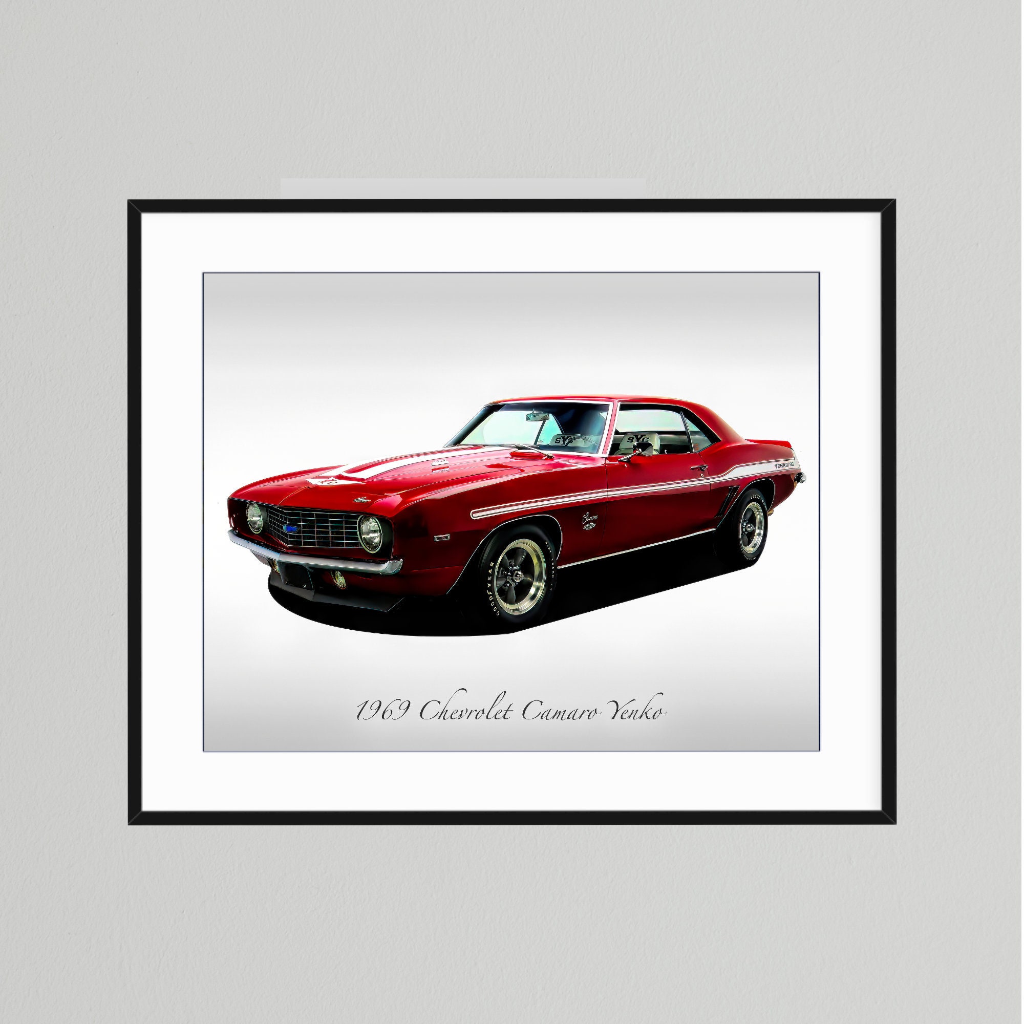 Classic Cars - 1969 Chevrolet Camaro Yenko Garnet Red - Muscle Car ...
