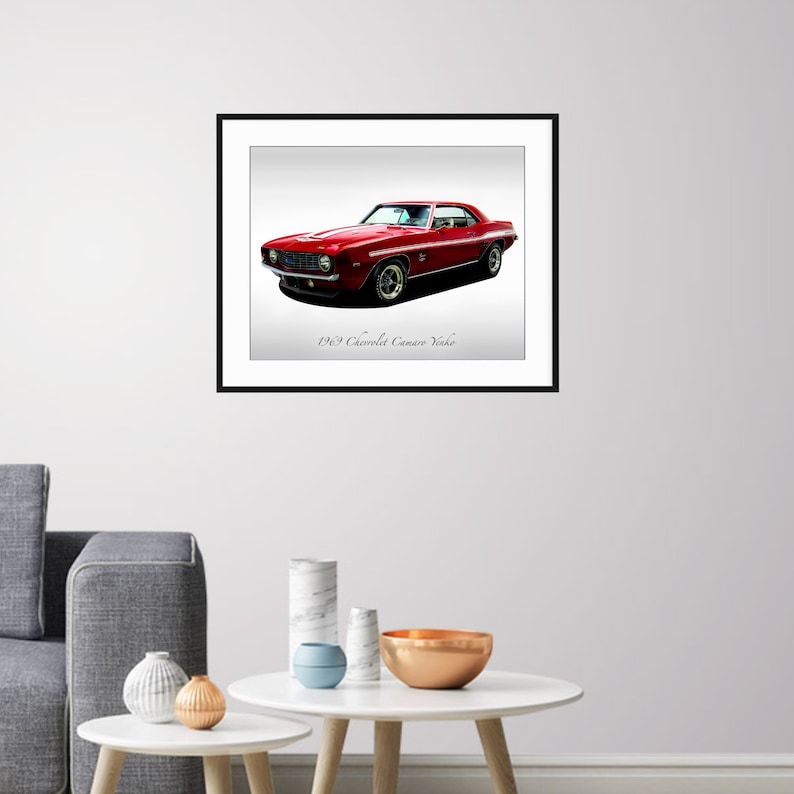 Classic Cars - 1969 Chevrolet Camaro Yenko Garnet Red - Muscle Car ...