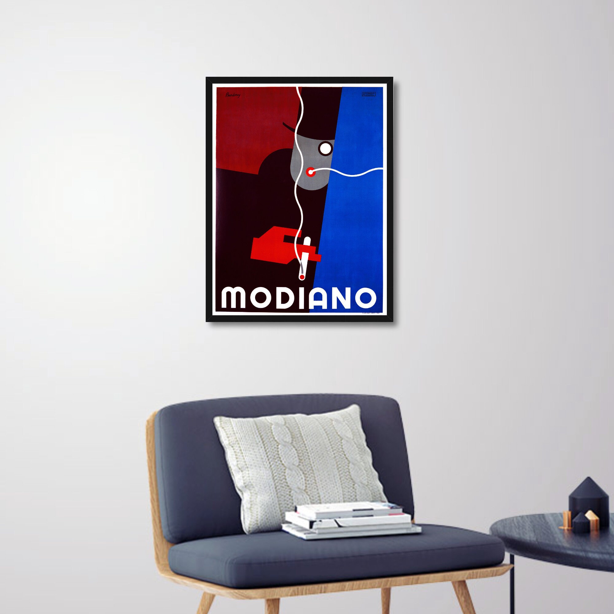 Vintage Advertising Poster Modiano Cigarettes | Etsy