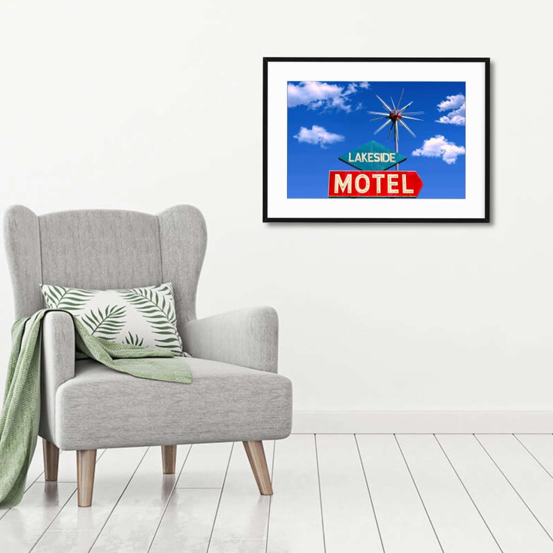 Lakeside Motel St. Martins Missouri Mid Century Neon Sign - Etsy