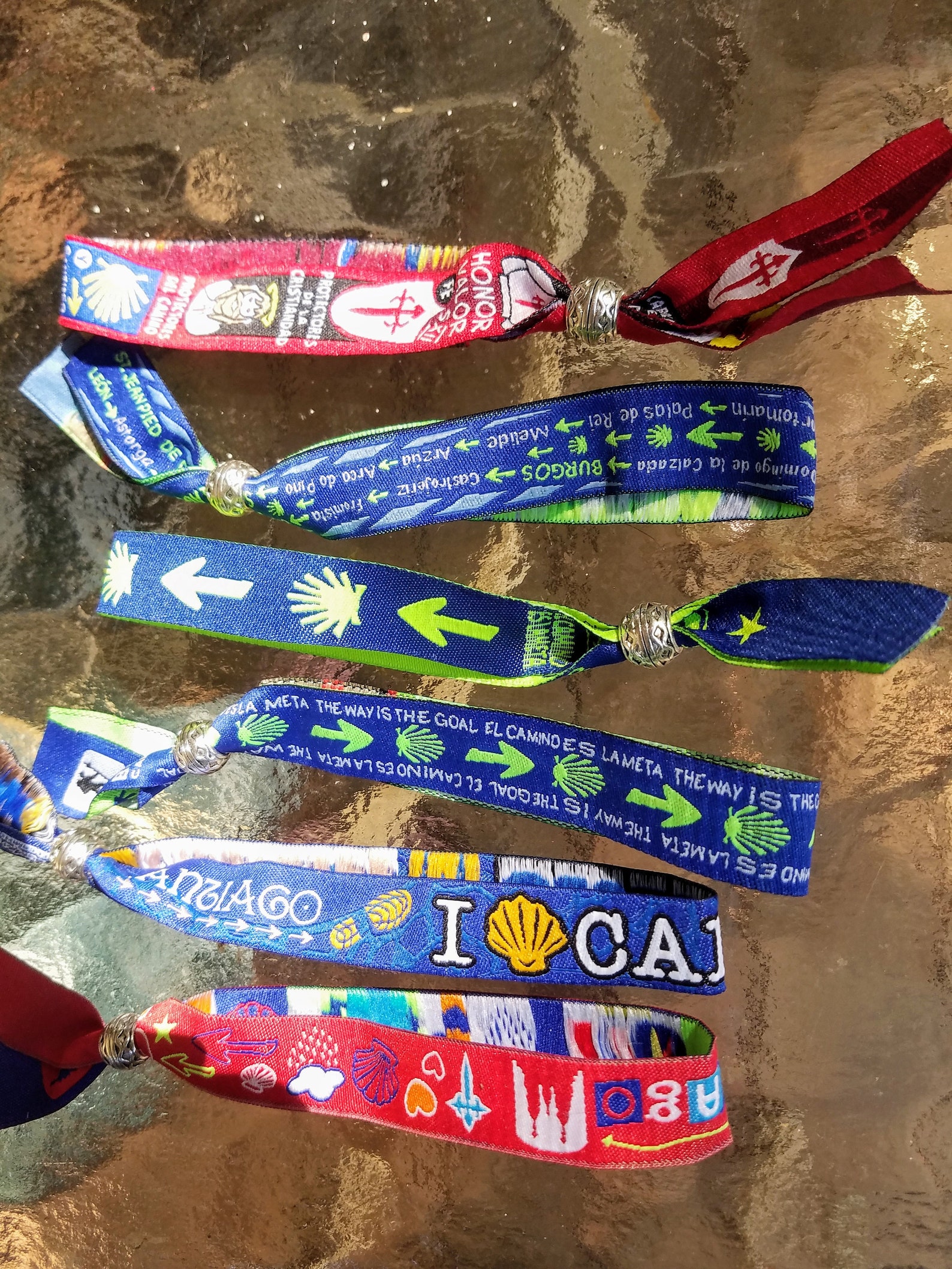 Camino de Santiago Ribbon Bracelet / St James / Pilgrim / The | Etsy