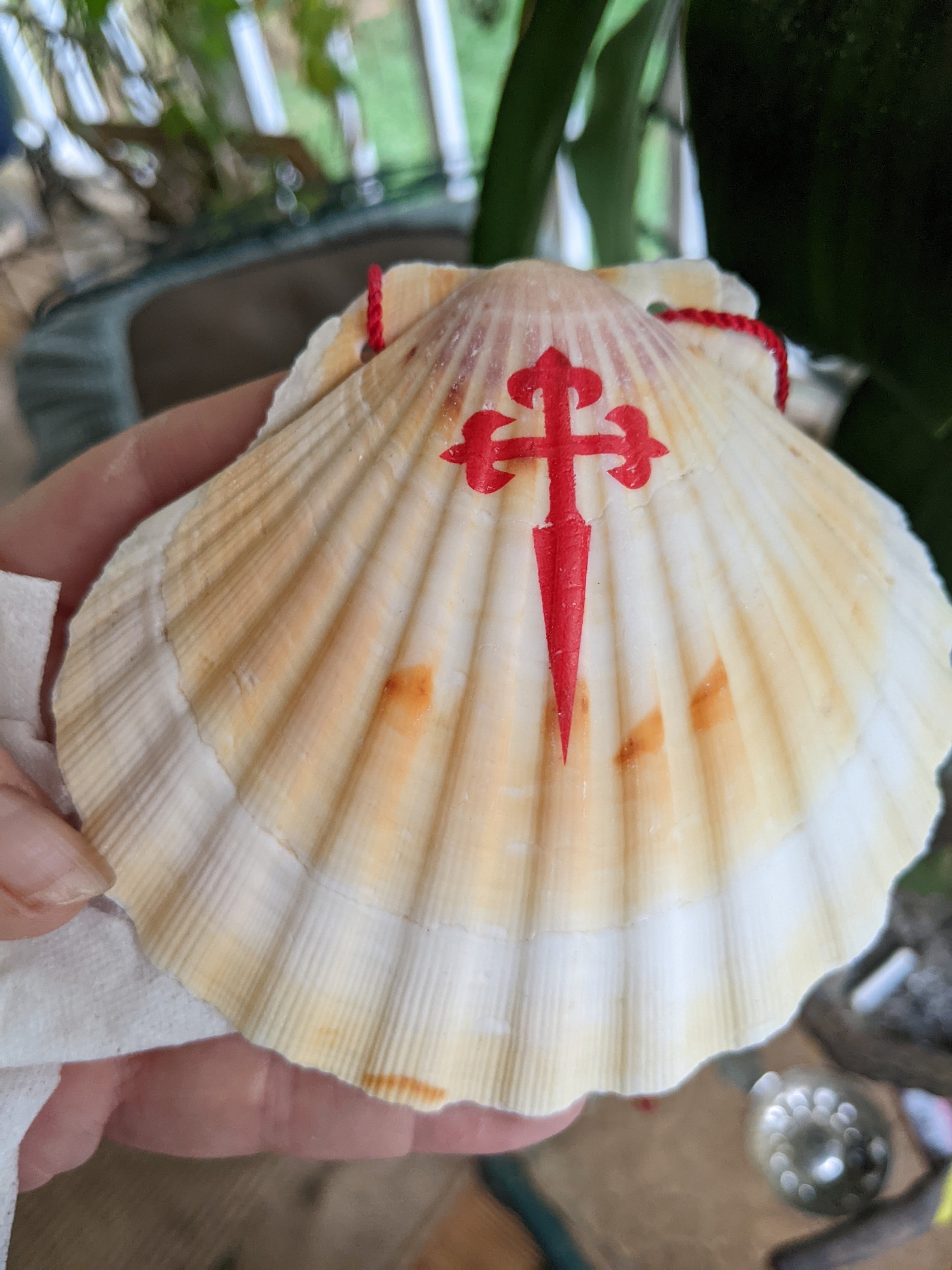 Camino De Santiago Scallop Shell /pilgrim / Backpack / St - Etsy