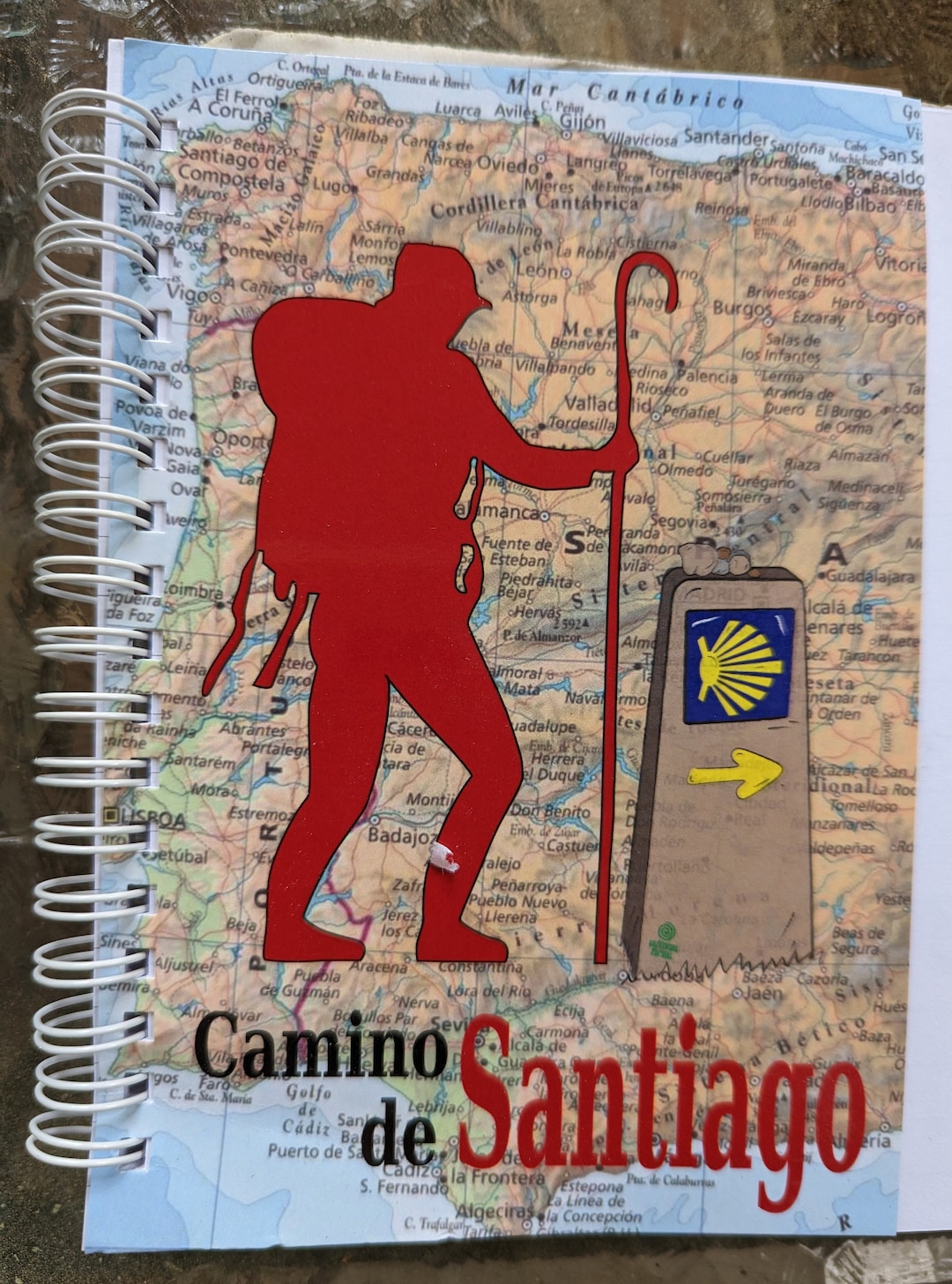 Camino De Santiago Journal / Notebook / Pilgrim / Camino / the Way of ...