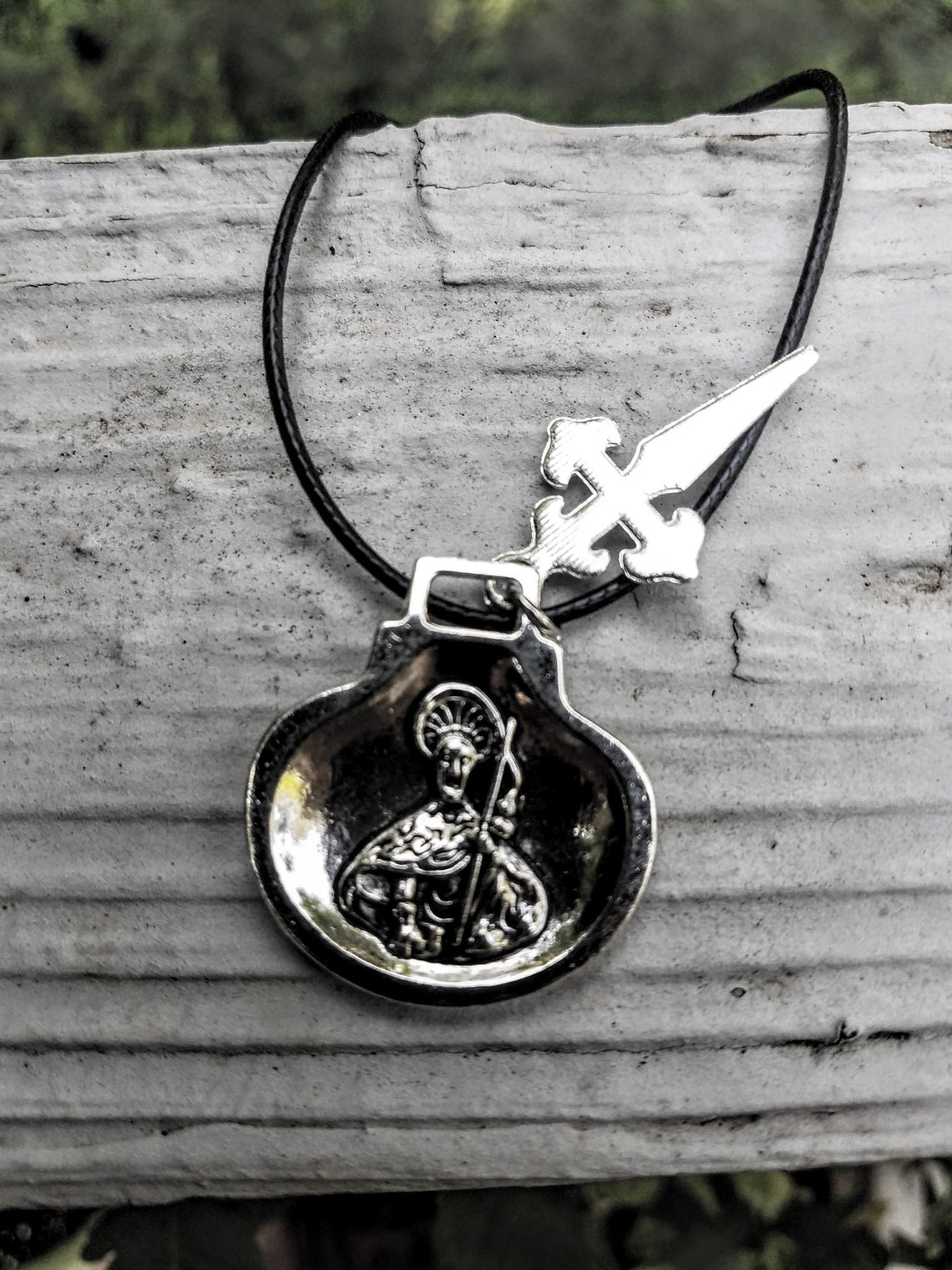 Camino De Santiago Scallop Shell With Relief of Santiago of | Etsy