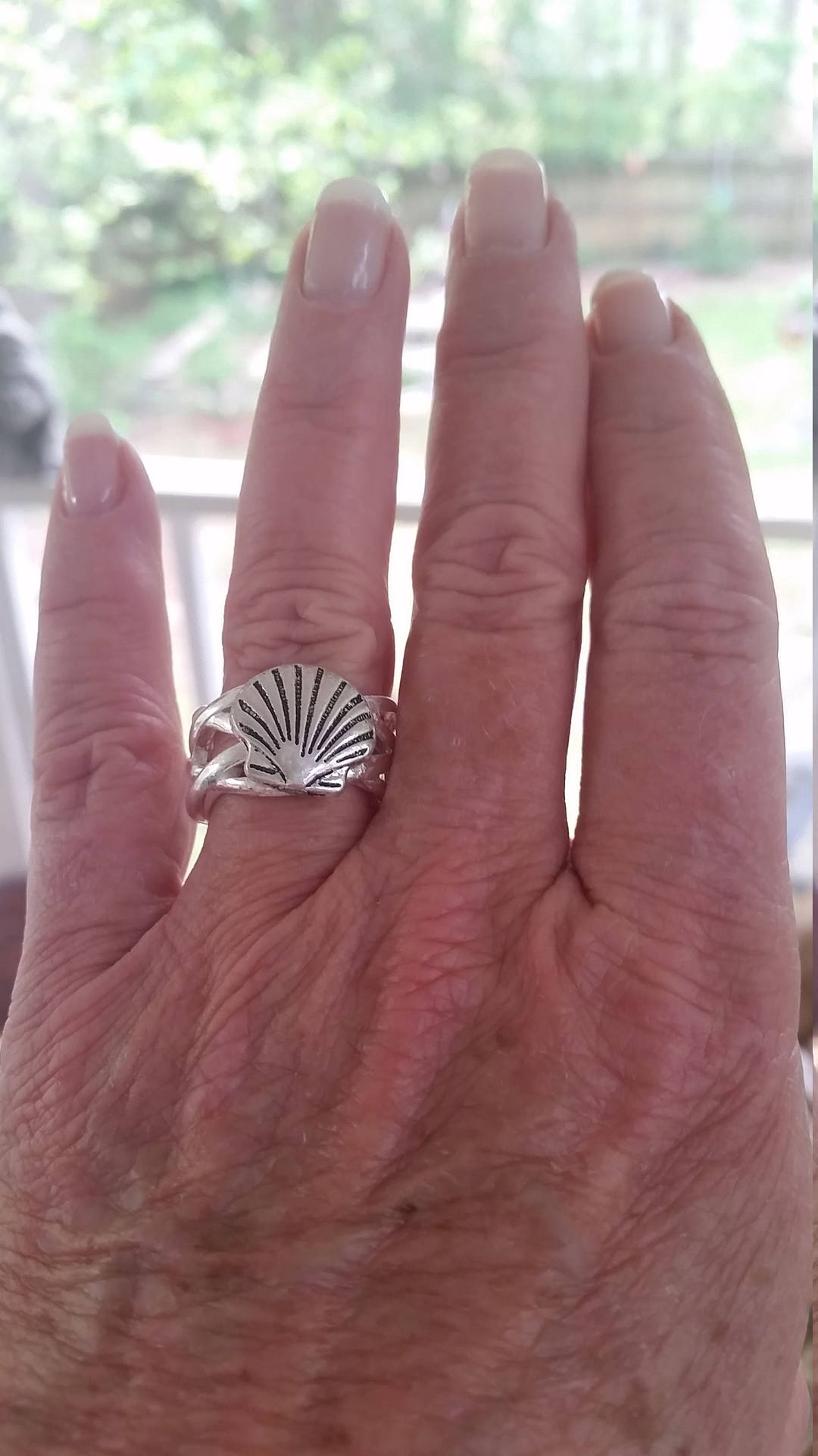 Camino De Santiago Scallop Shell Ring / Pilgrim Ring/ Beach - Etsy