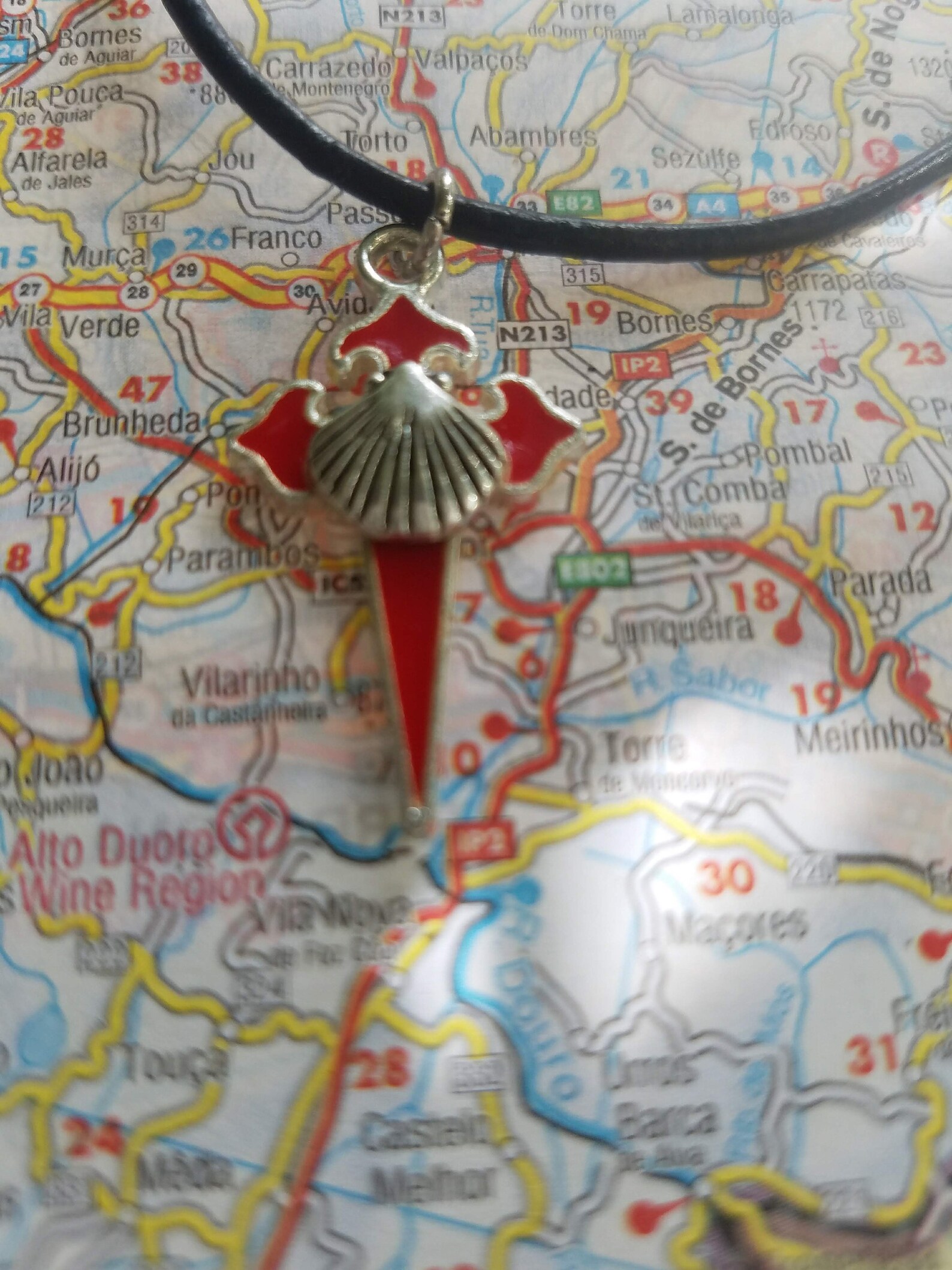 Camino De Santiago / Cross of St James/ Scallop Shell /pendant - Etsy ...
