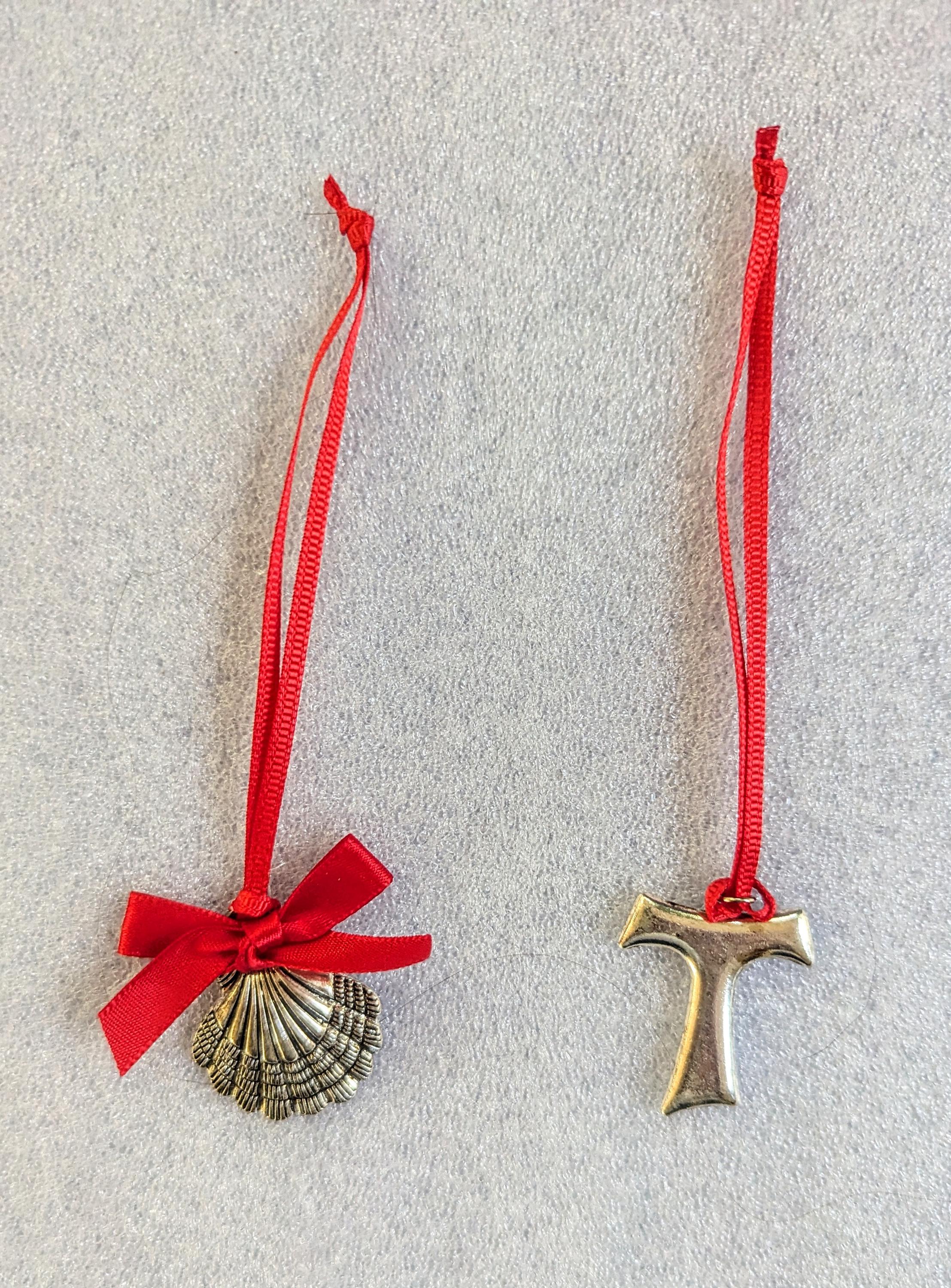 Camino De Santiago Christmas Ornaments / Tau / Cross / Scallop Shell ...