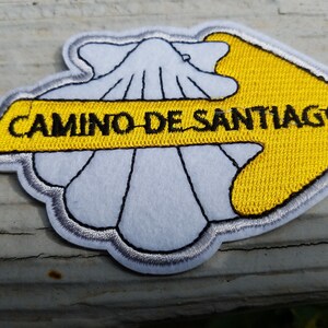 Camino De Santiago Backpack Patch / Camino Shell / Camino Arrow ...