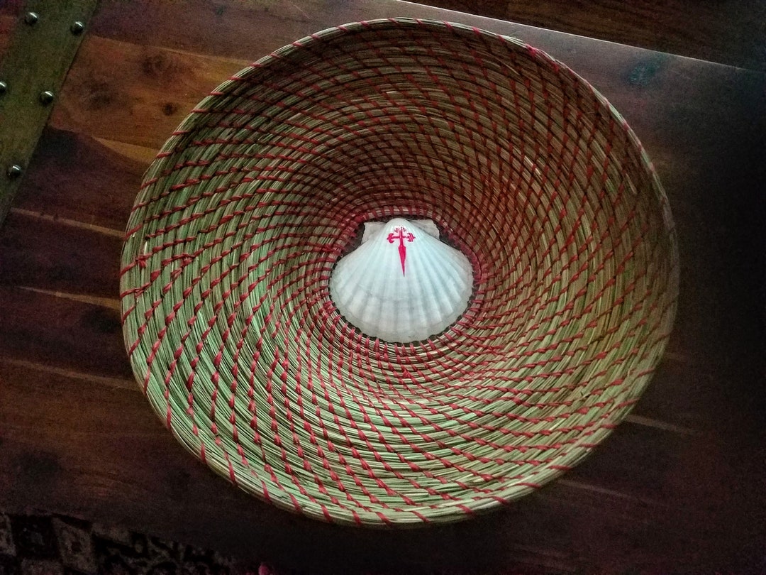Camino De Santiago Pine Needle Basket / St James / Scallop Shell ...