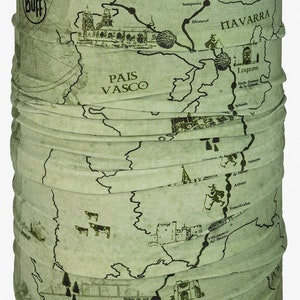 Camino Frances Map Buff / Camino De Santiago / the Way of St James ...