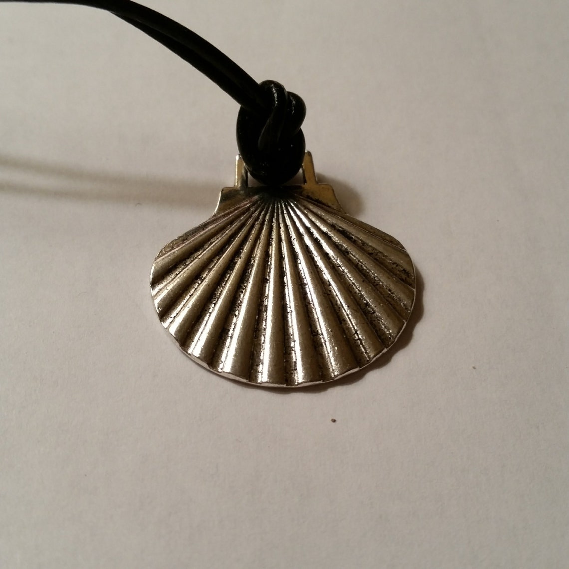 Pilgrim's Identification Scallop Shell Necklace Camino - Etsy
