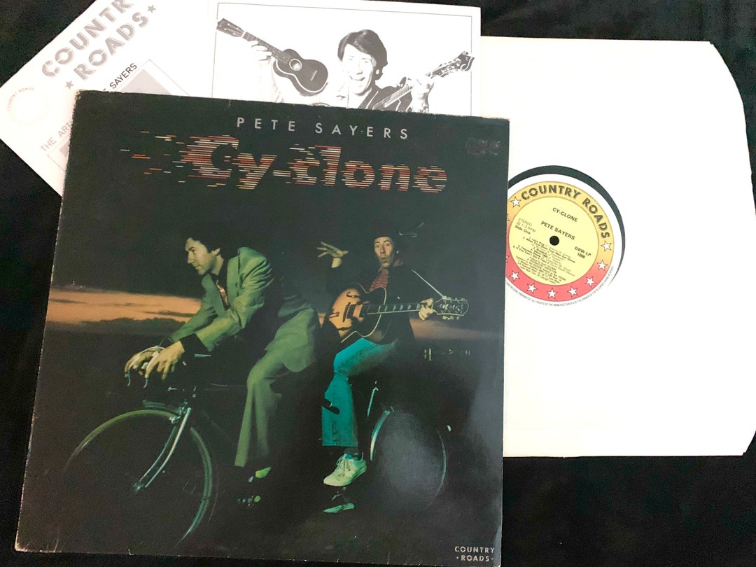 Signed Pete Sayers Cy-clone Vinyl LP With Pamphlet Also Signed - Etsy