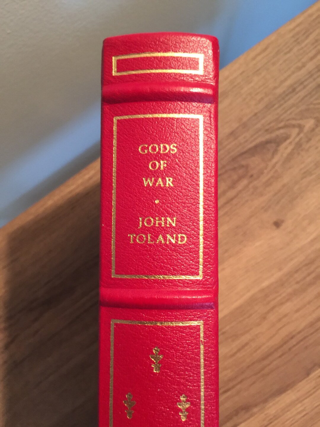 Gods of War by John Toland Collectors Leather Bound Book Signed First ...