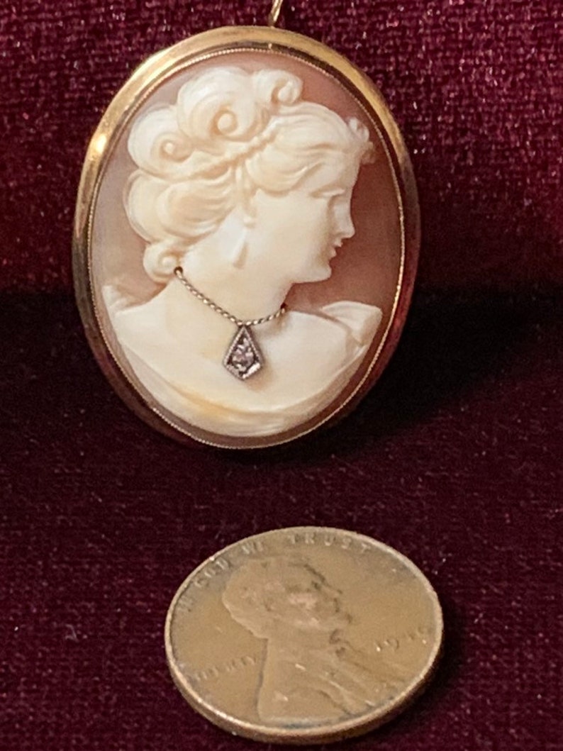 Vintage Early DBA Budlong Docherty and Armstrong 14k Gold Hand Carved ...