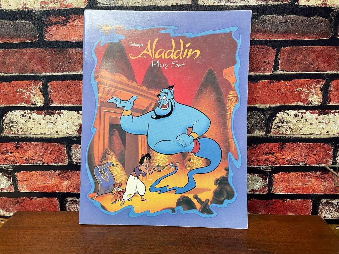 Aladdin Play Set Book - Etsy
