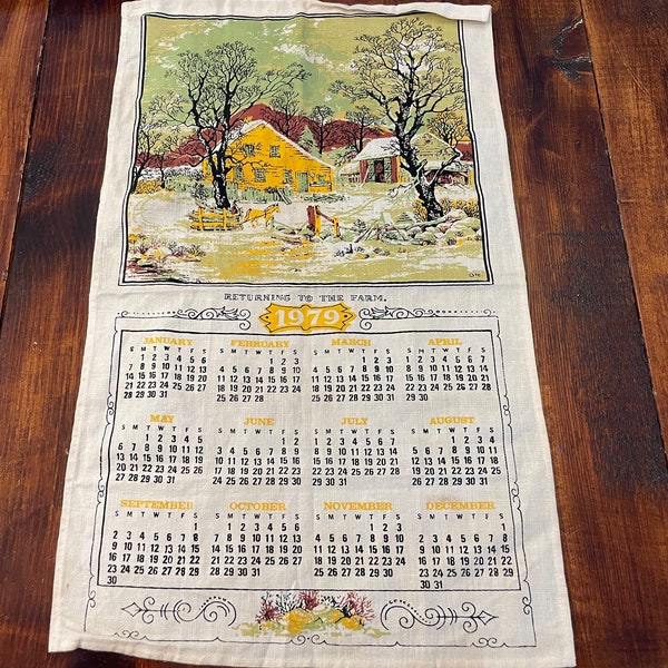 Fabric Calendar - Etsy