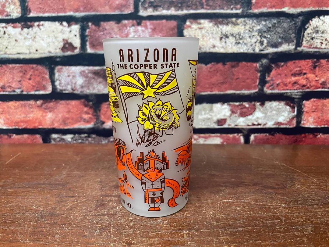 Arizona Frosted High Ball Glass - Etsy
