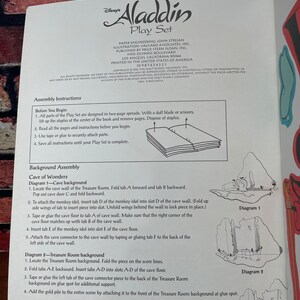 Aladdin Play Set Book - Etsy