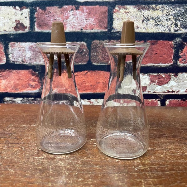 Pyrex Salt and Pepper Shakers - Etsy