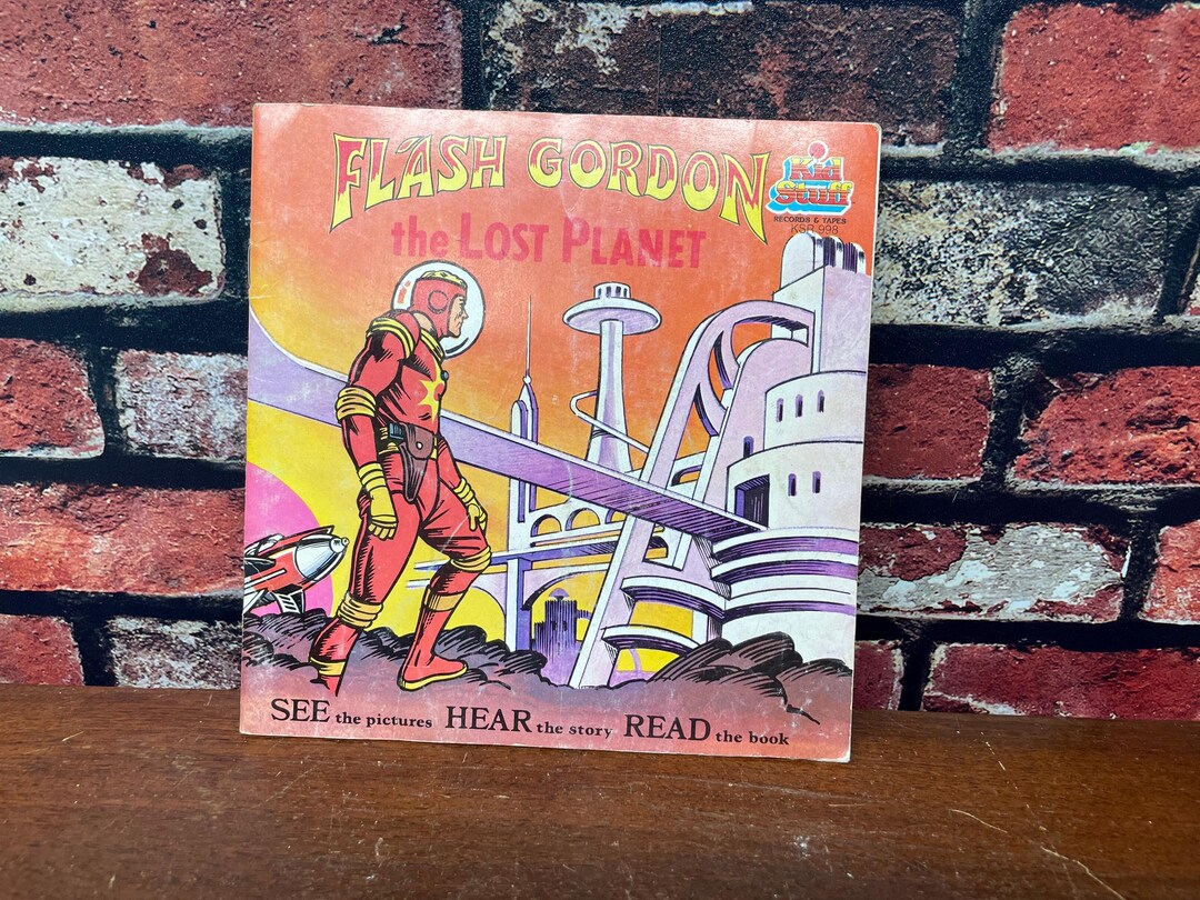 Flash Gordon Book With Record - Etsy