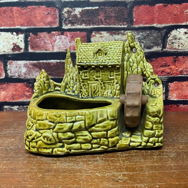 Water Wheel Planter - Etsy