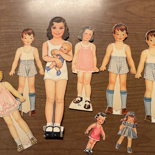 1960s Paper Dolls - Etsy
