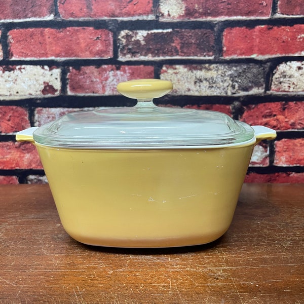 Yellow Corning Ware - Etsy