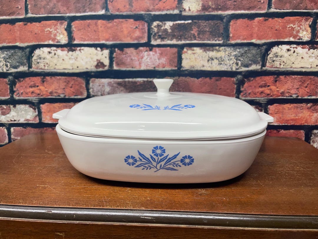 Corning Ware Casserole Dish With Pyroceram Lid - Etsy
