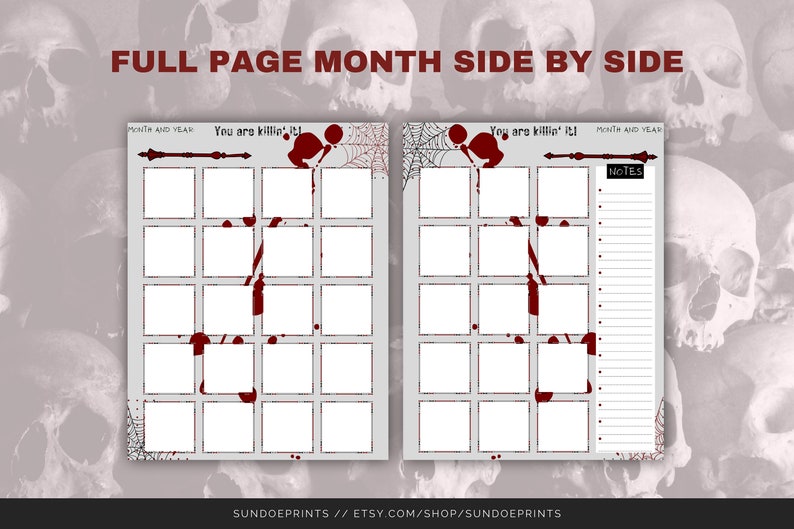 The Ultimate Spooky Business and Life Planner, Goth Planner, Witchy ...