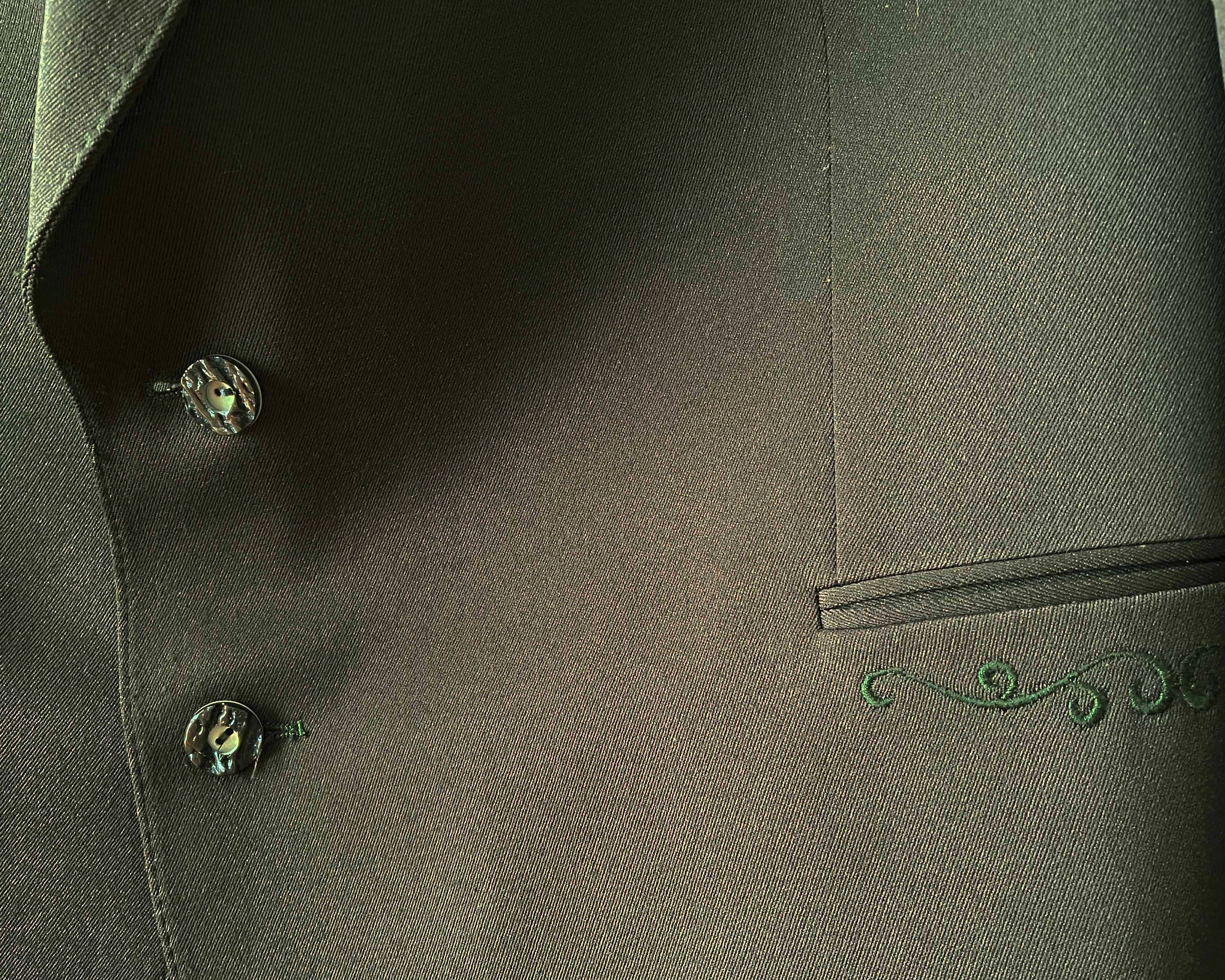 90s Khaki Loden Blazer, Men Mandarin Collar Trachten Sport Coat ...