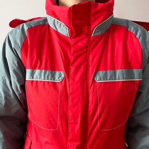 Red Snowsuit, One Piece Ski Suit, Winter Wear Snow Gear, Snow Pants ...