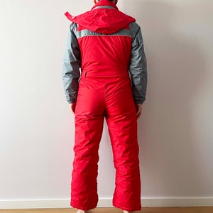 Red Snowsuit, One Piece Ski Suit, Winter Wear Snow Gear, Snow Pants ...