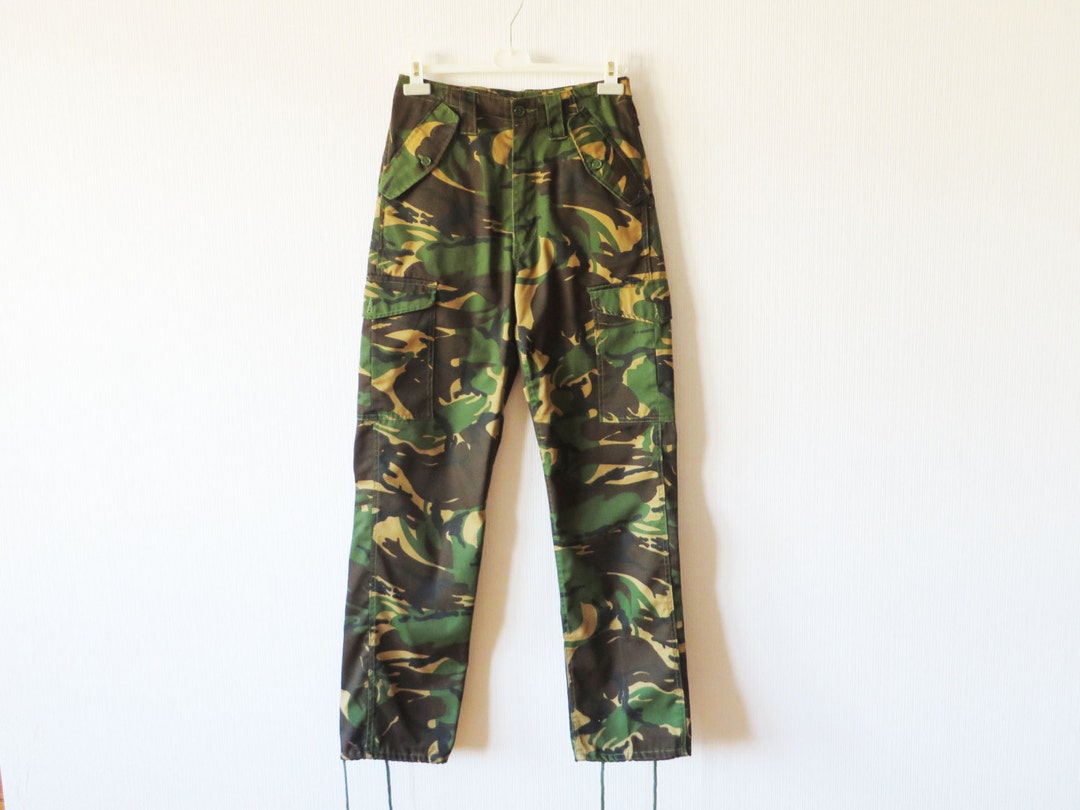 Camo Pants Army Military Style Pants Adjustable Slacks Redneck Country ...