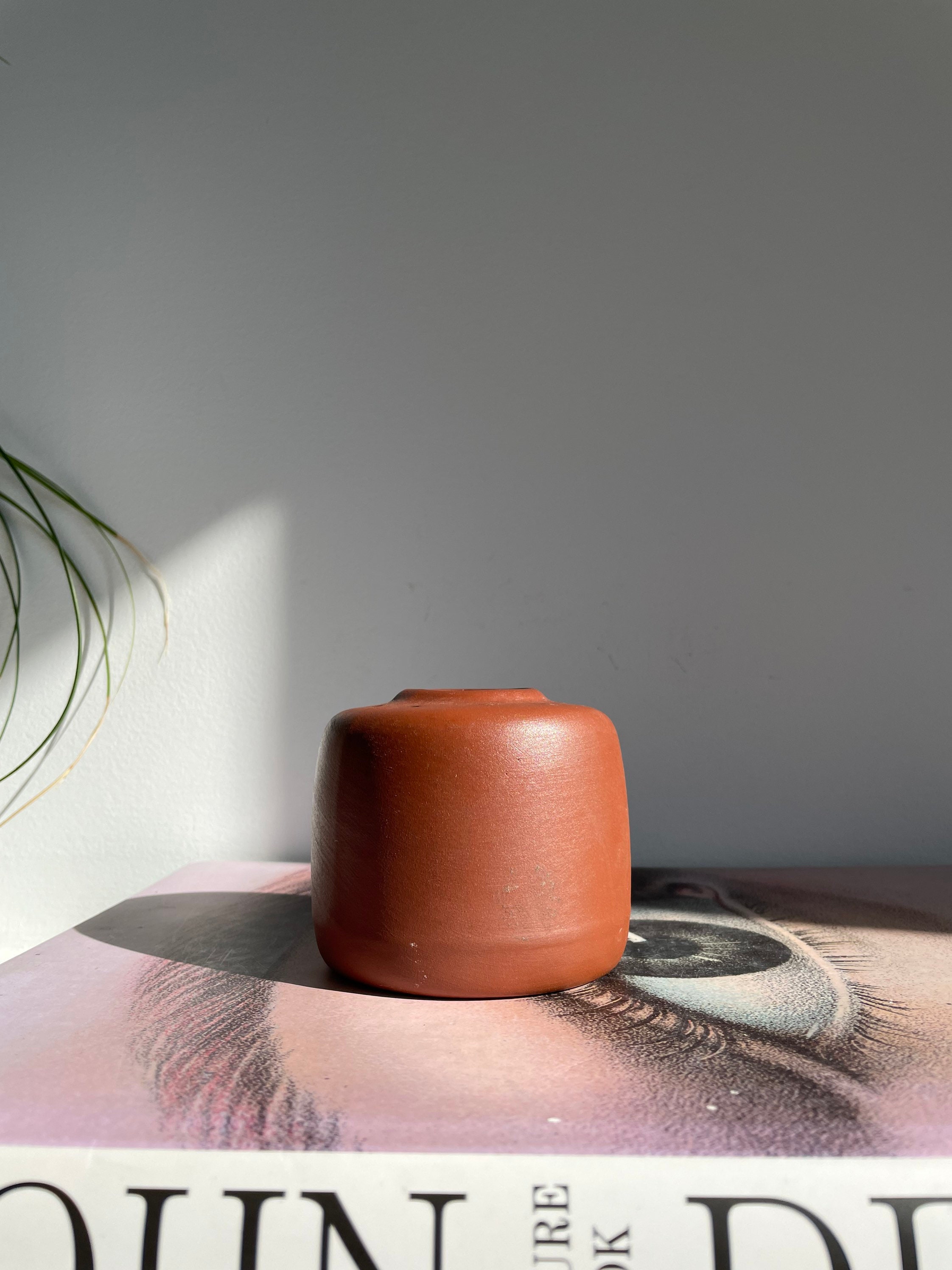 Incredible Signed RARE Vintage Wellfleet Pottery Brown Flower - Etsy