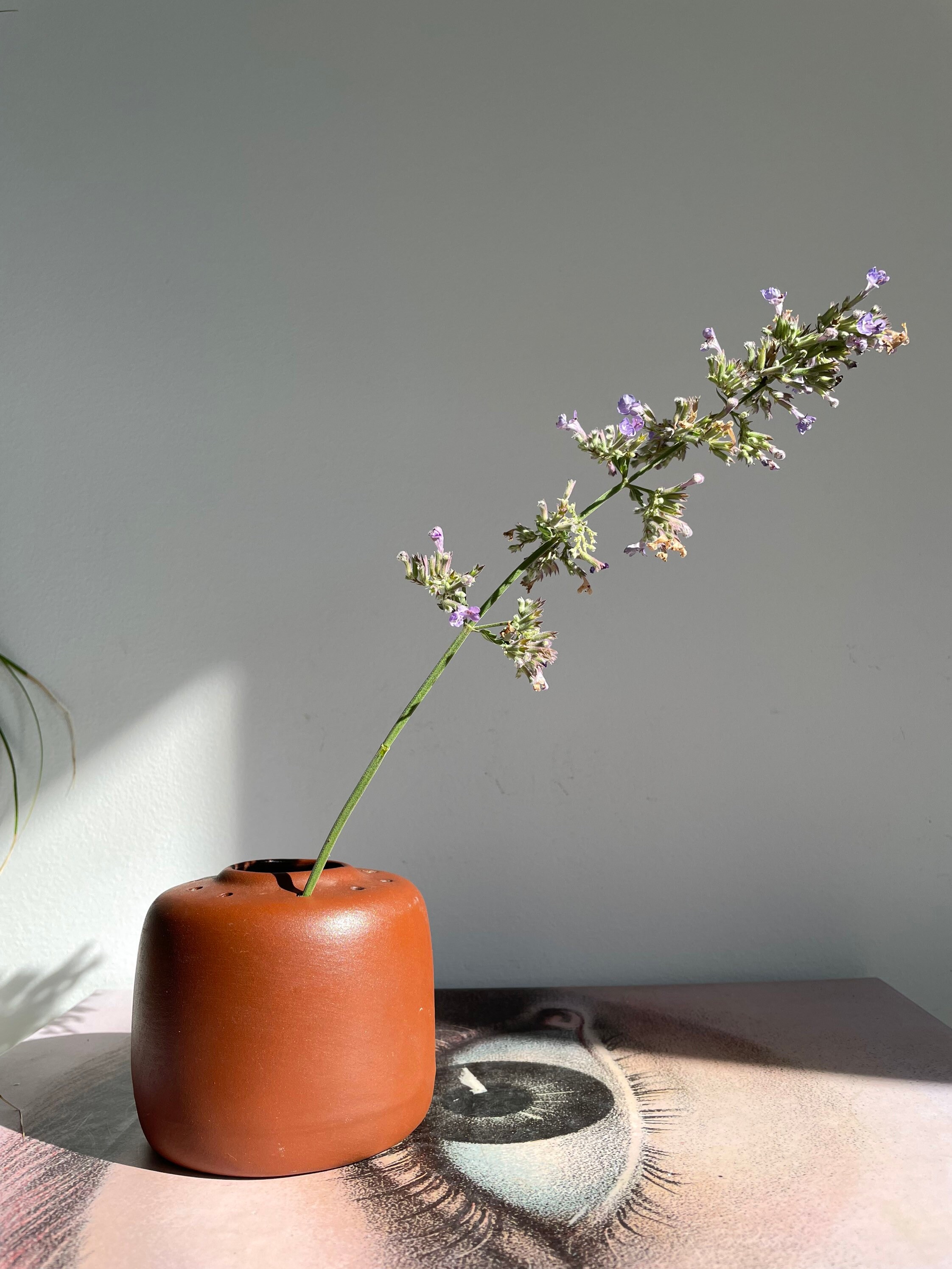 Incredible Signed RARE Vintage Wellfleet Pottery Brown Flower - Etsy