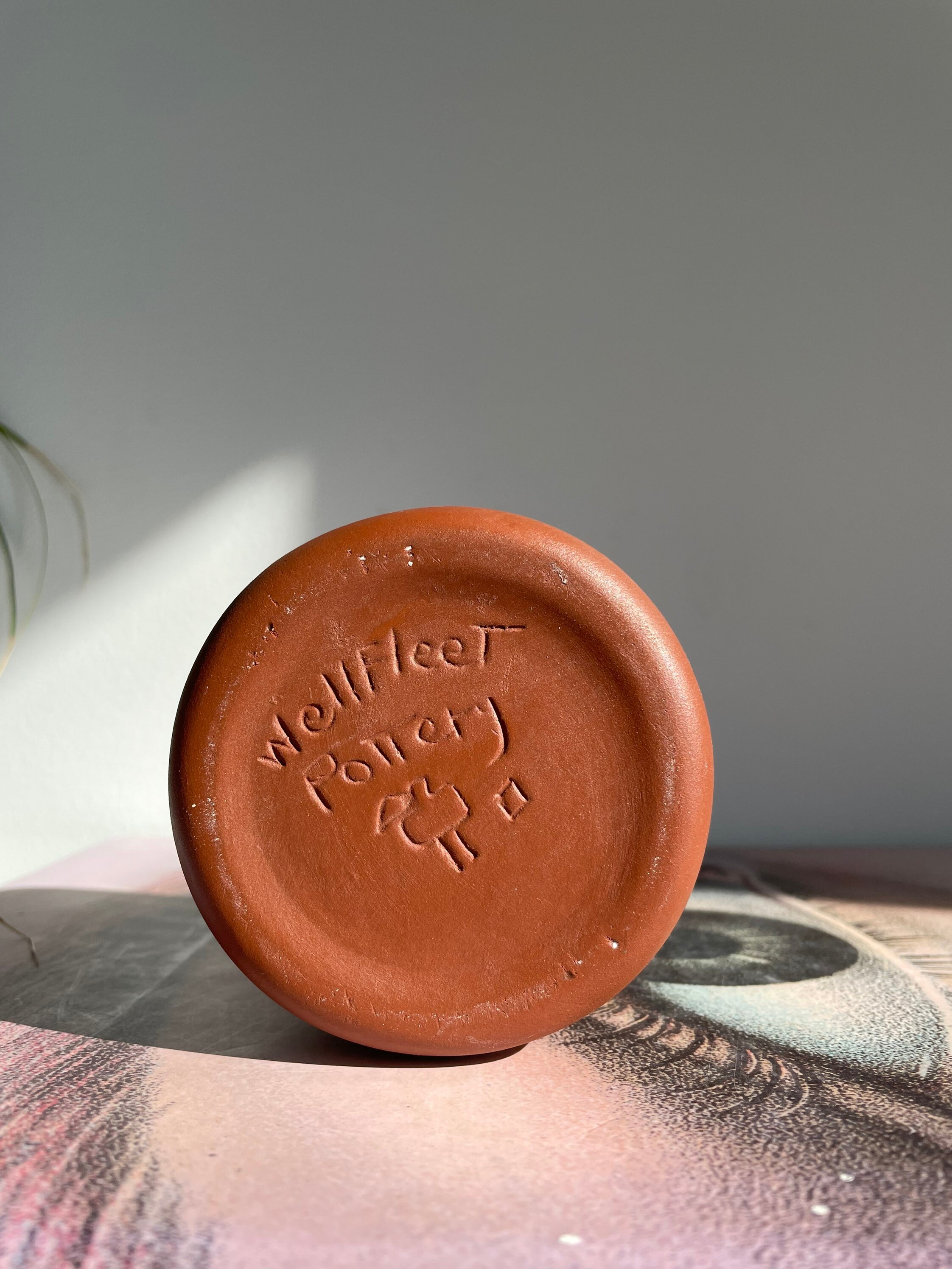 Incredible Signed RARE Vintage Wellfleet Pottery Brown Flower - Etsy