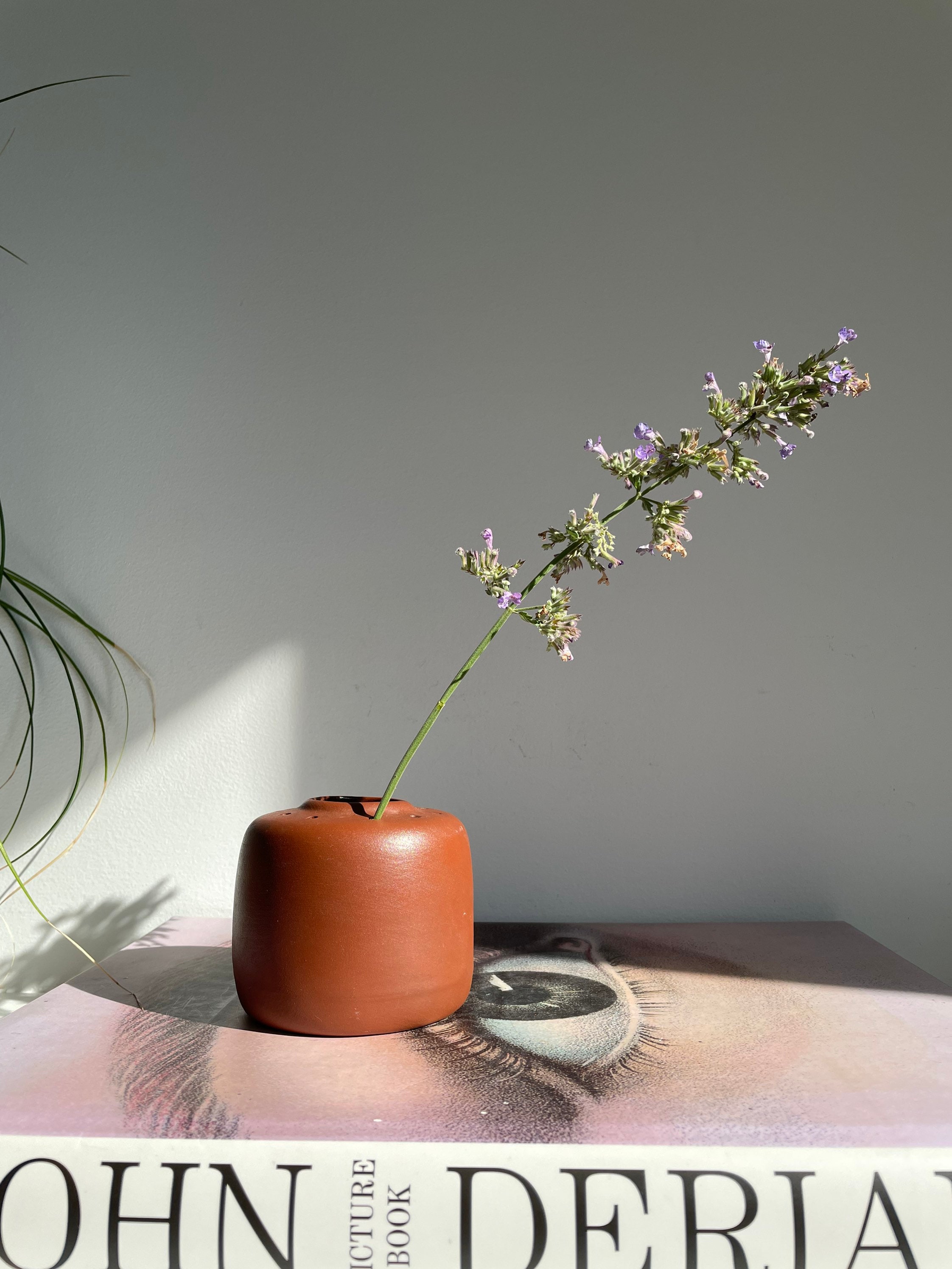 Incredible Signed RARE Vintage Wellfleet Pottery Brown Flower - Etsy