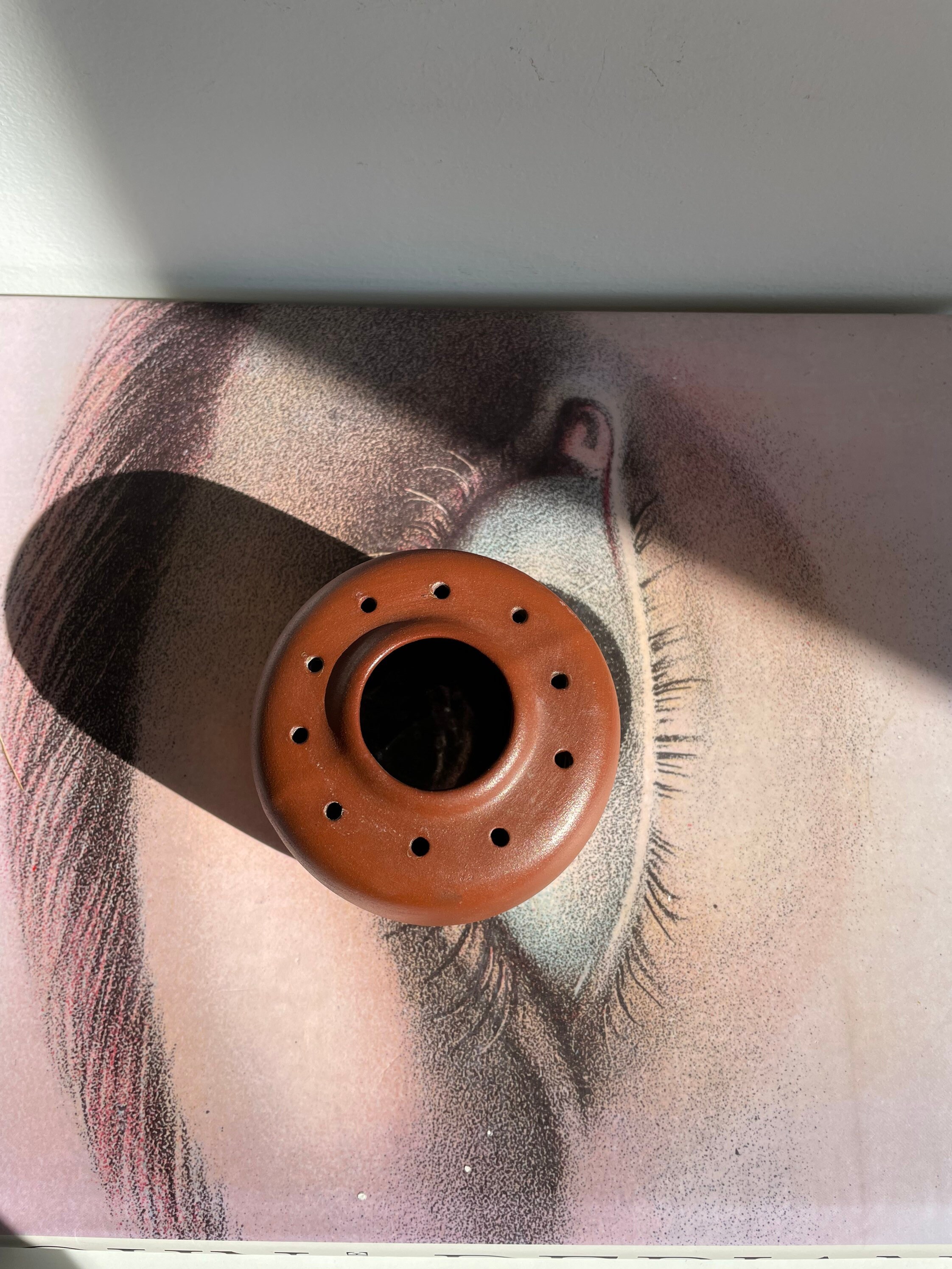 Incredible Signed RARE Vintage Wellfleet Pottery Brown Flower - Etsy