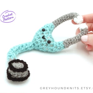 PATTERN Stethoscope, Crochet Stethoscope, Medical Gift, Doctor Nurse ...