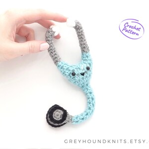 PATTERN Stethoscope, Crochet Stethoscope, Medical Gift, Doctor Nurse ...
